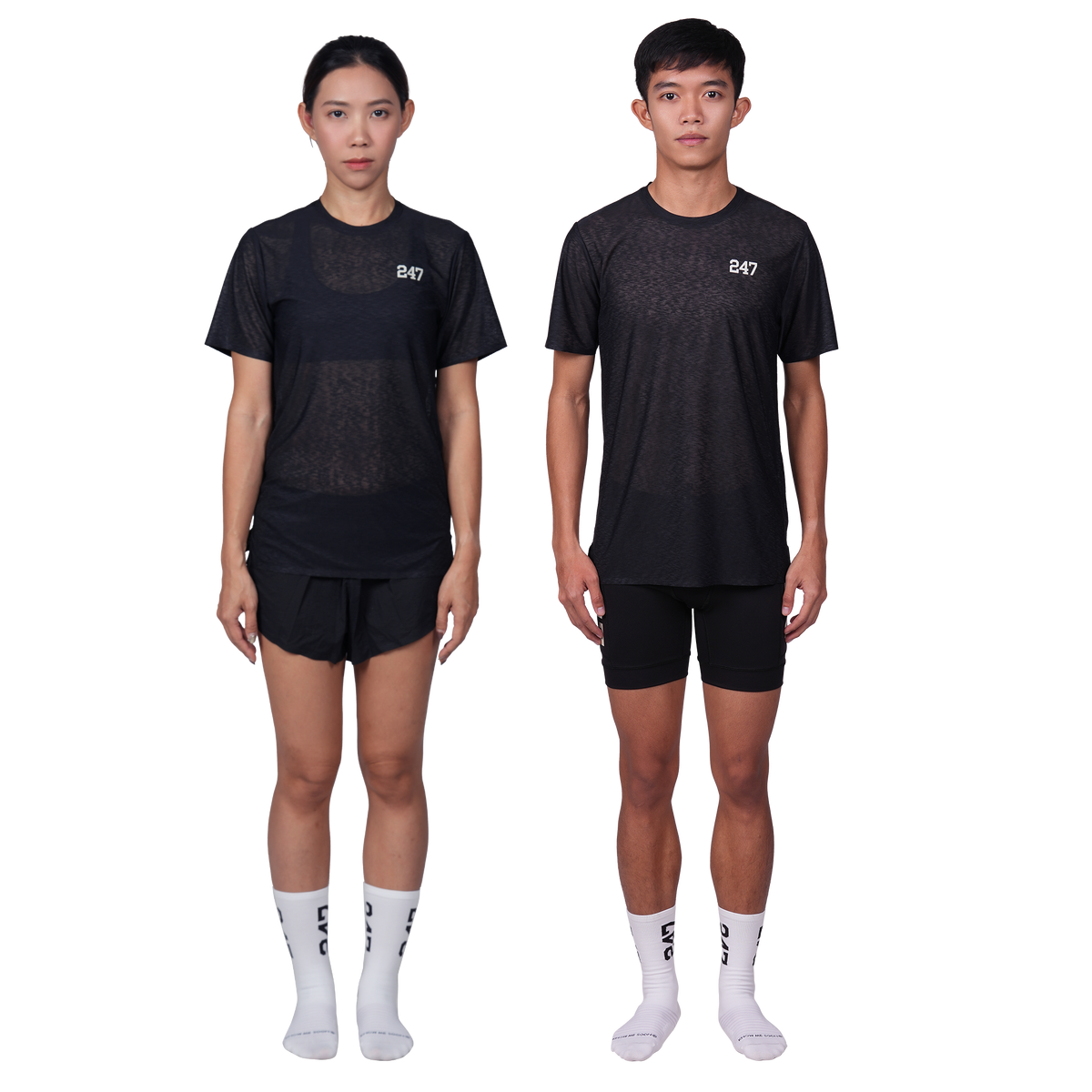 247 EVO RUNNING T-SHIRT - BLACK – 247KNOWMESOON
