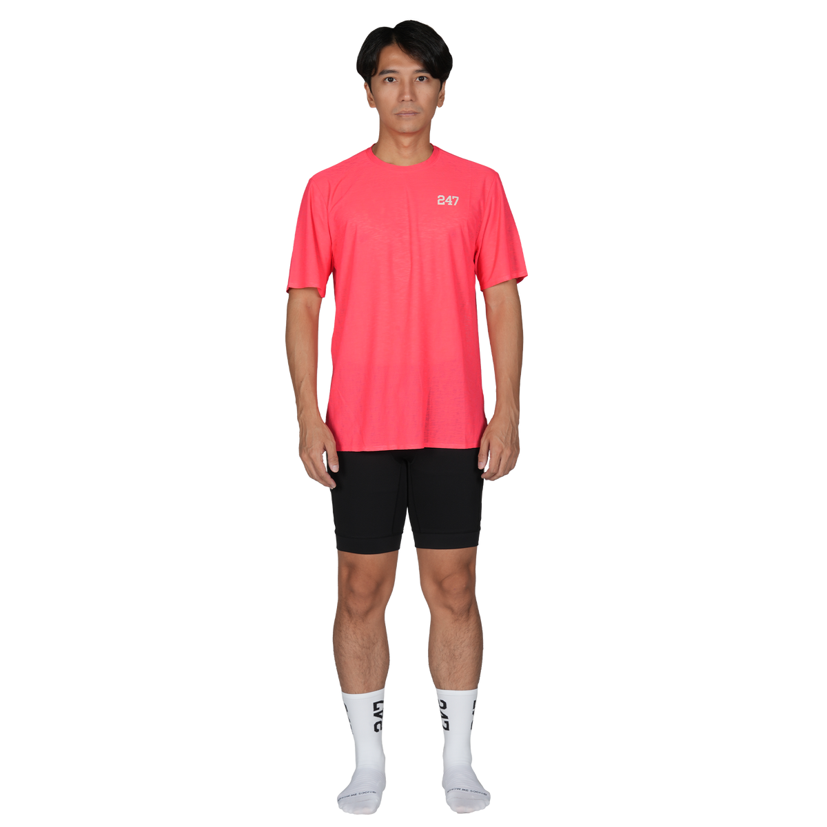 247 EVO RUNNING T-SHIRT - PINK (NEON PINK) – 247KNOWMESOON