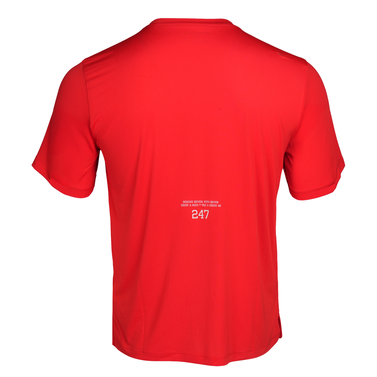 247 ESSENTIALS RUNNING T-SHIRT - RED – 247KNOWMESOON