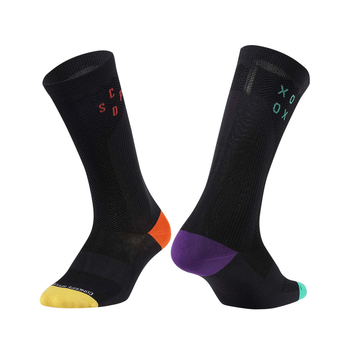 XOXO Stay True Socks (Black) – 247KNOWMESOON